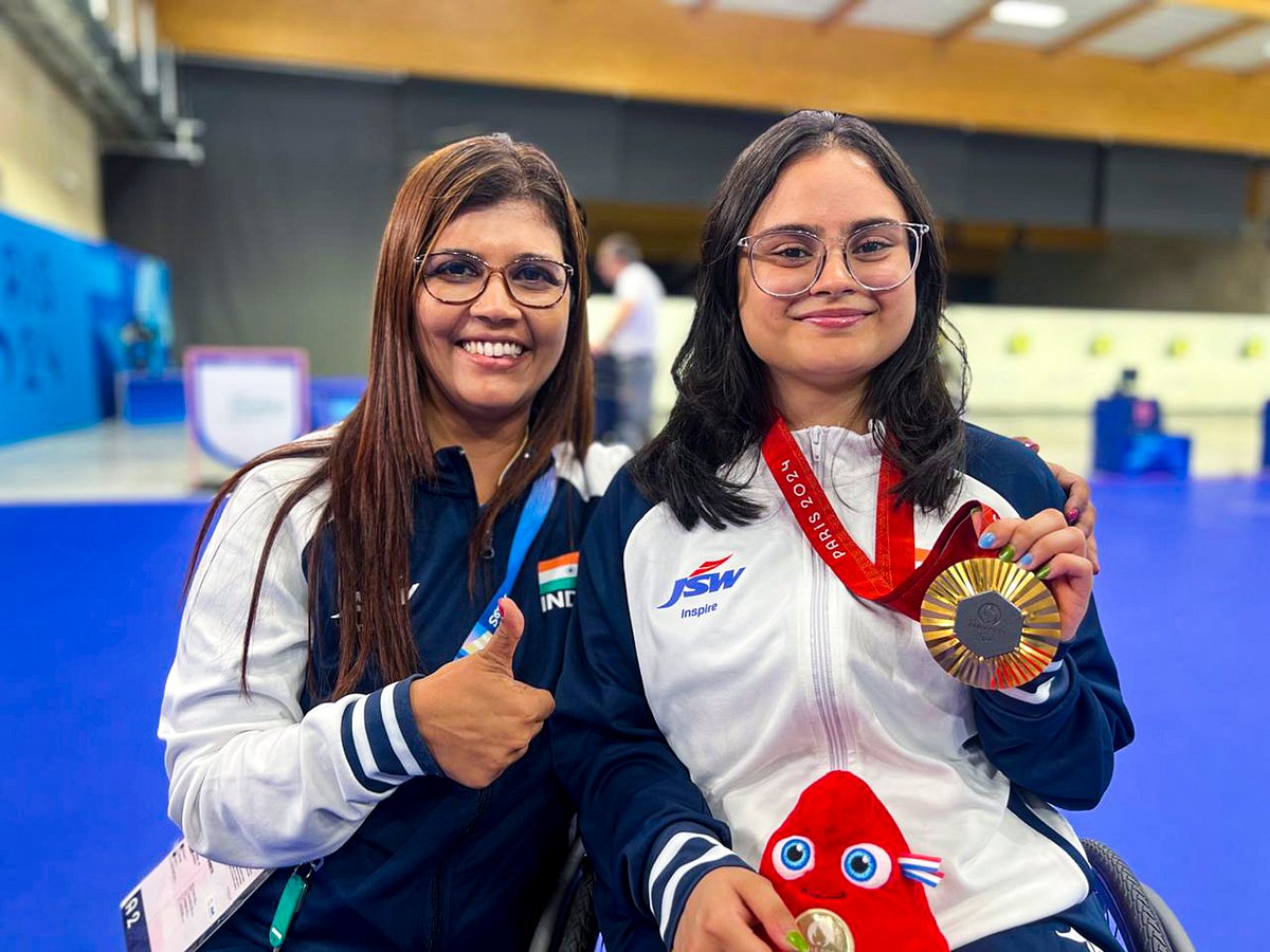 Golden girl Avani leads shooting's medal rush; landmark track bronze ...