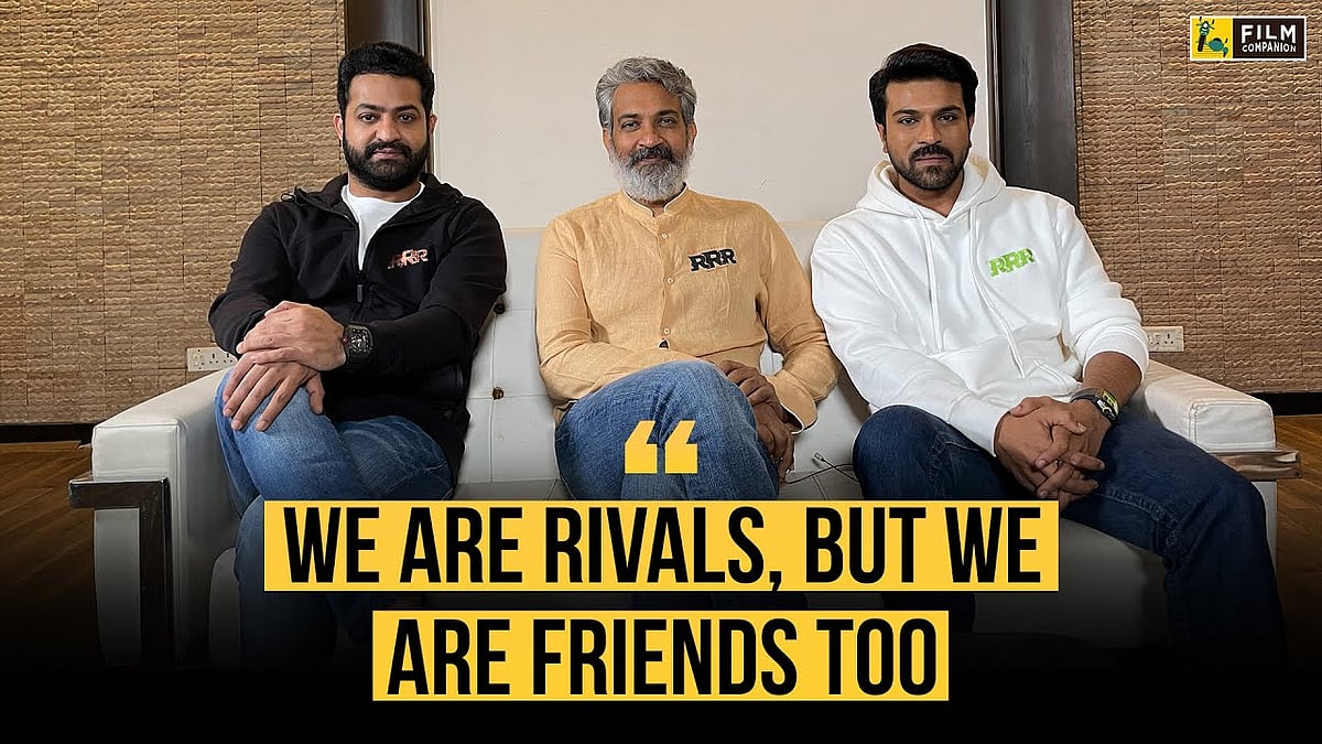 Team RRR Interview with Anupama Chopra | S.S. Rajamouli, Jr. NTR, Ram ...