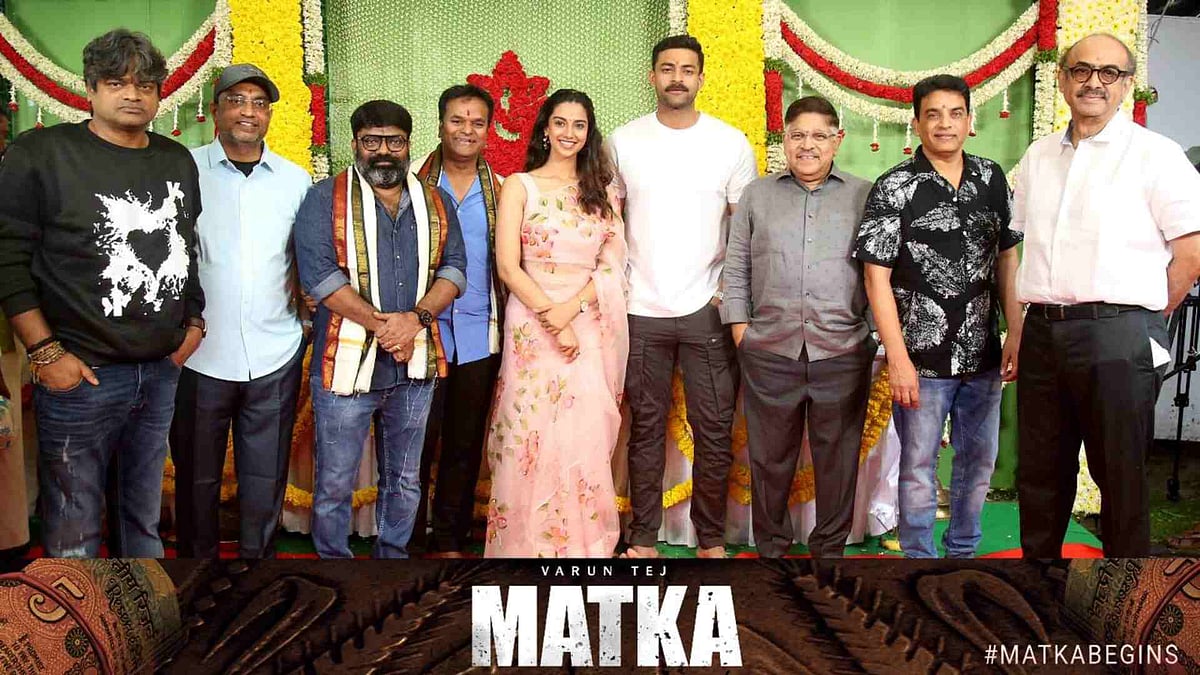 Varun Tej-Karuna Kumar's Matka Officially Launched