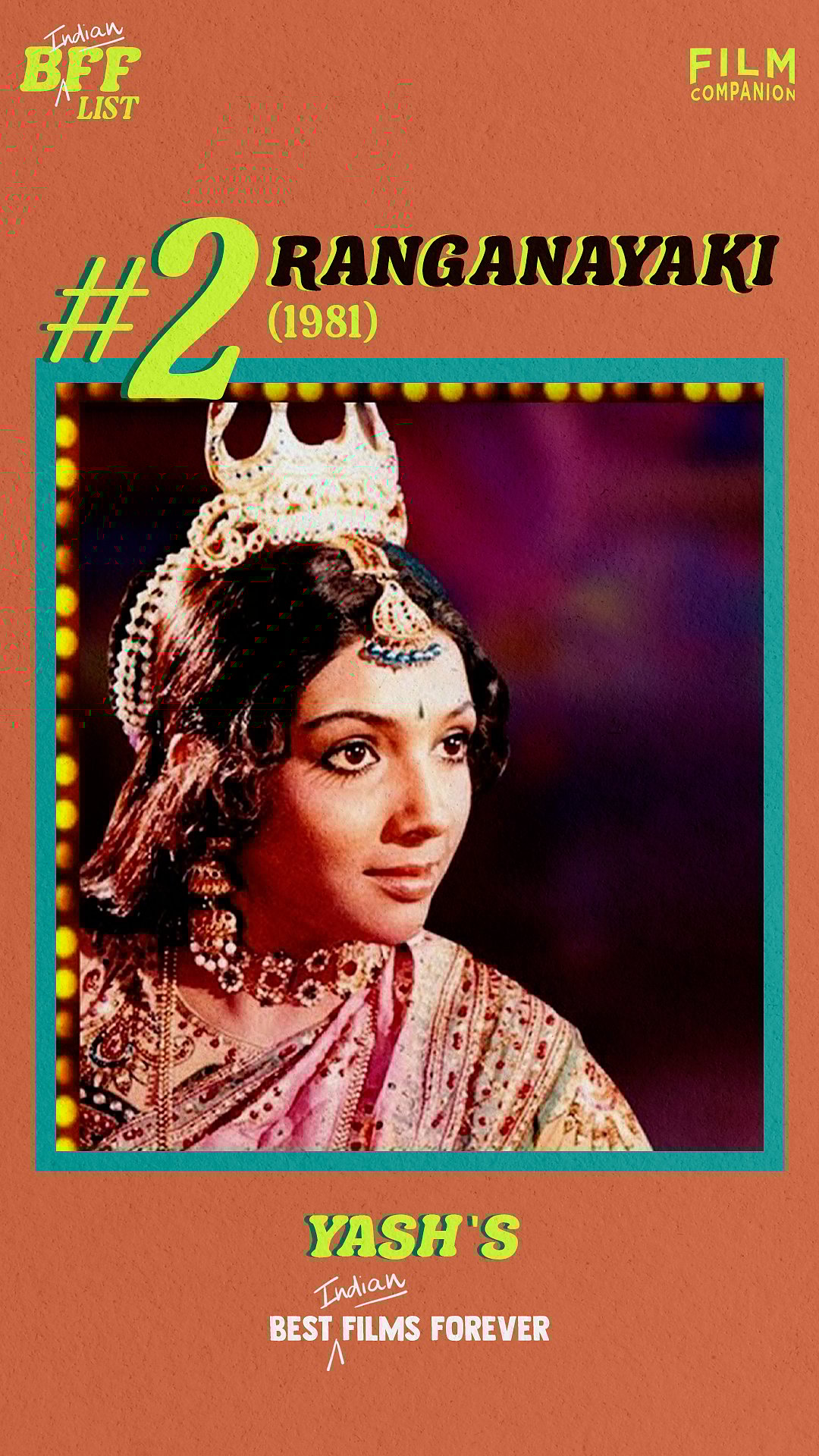 The 5 Favourite Films of Yash | FC BIFF List 2023