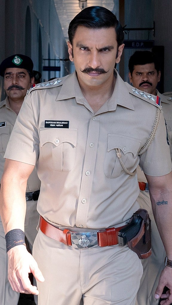 Ranveer Singh Is In Simmba Mode As He Shoots For Ajay Devgn's Singham Again
