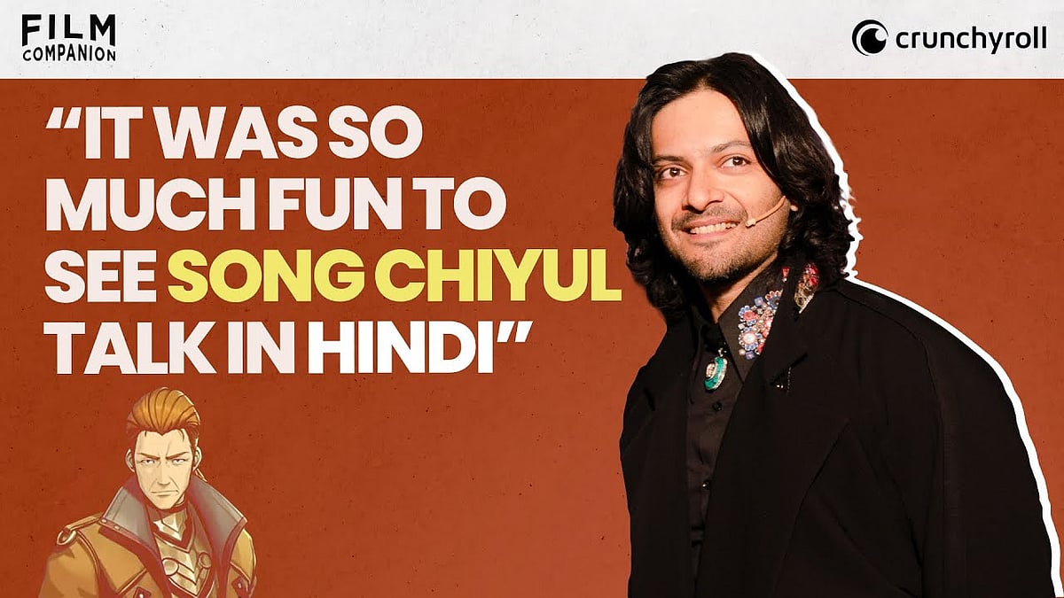 Ali Fazal On Dubbing For Solo Leveling Anime | Crunchyroll | Front Row ...