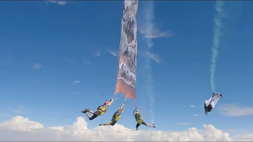 Sidharth Malhotra’s Yodha Poster Launched from 13000 Feet High