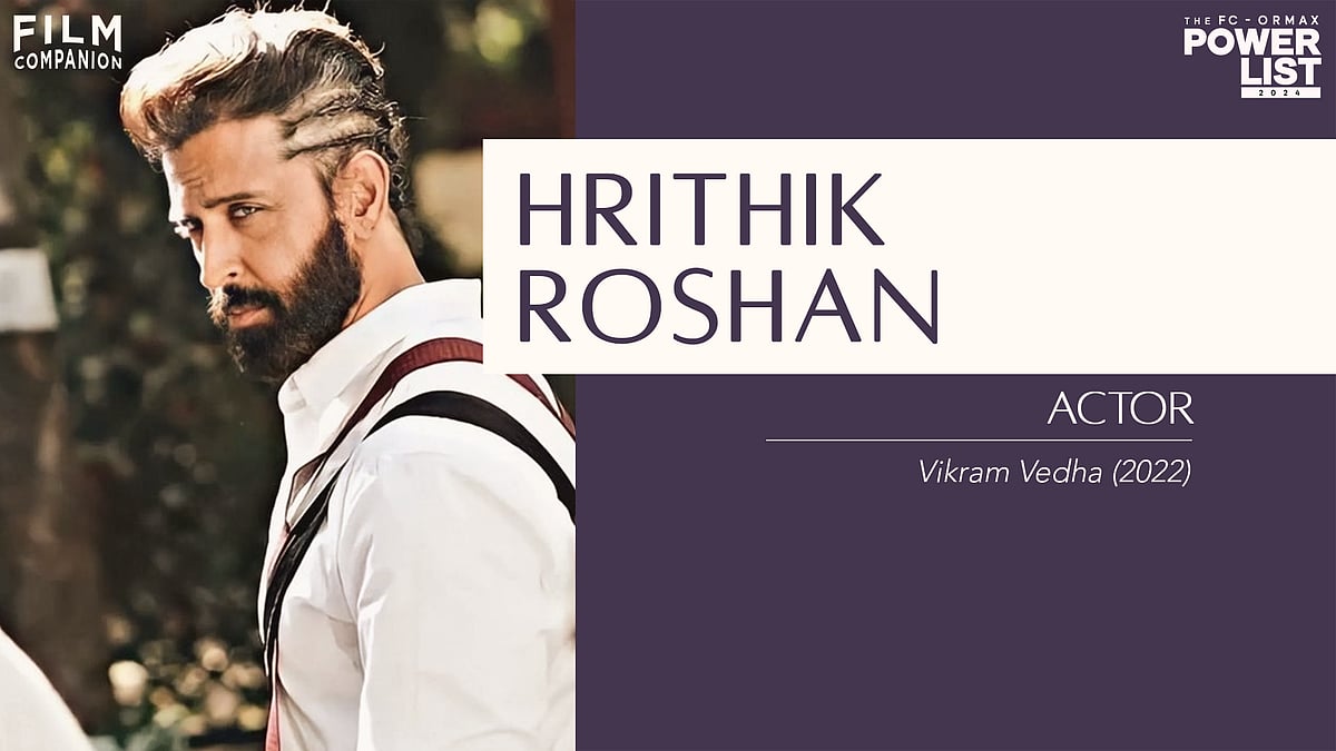 FC-Ormax Power List of Actors 2024: Hrithik Roshan