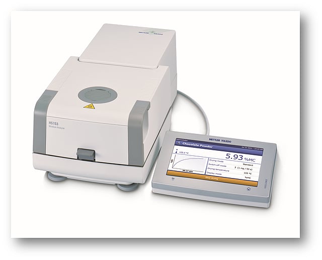 Enhance Your Quality Control with the HS153 Halogen Moisture Analyzer