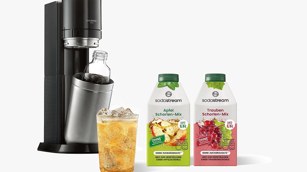 SodaStream launches innovative fruit Schorlen-Mix in SIG Dome carton ...