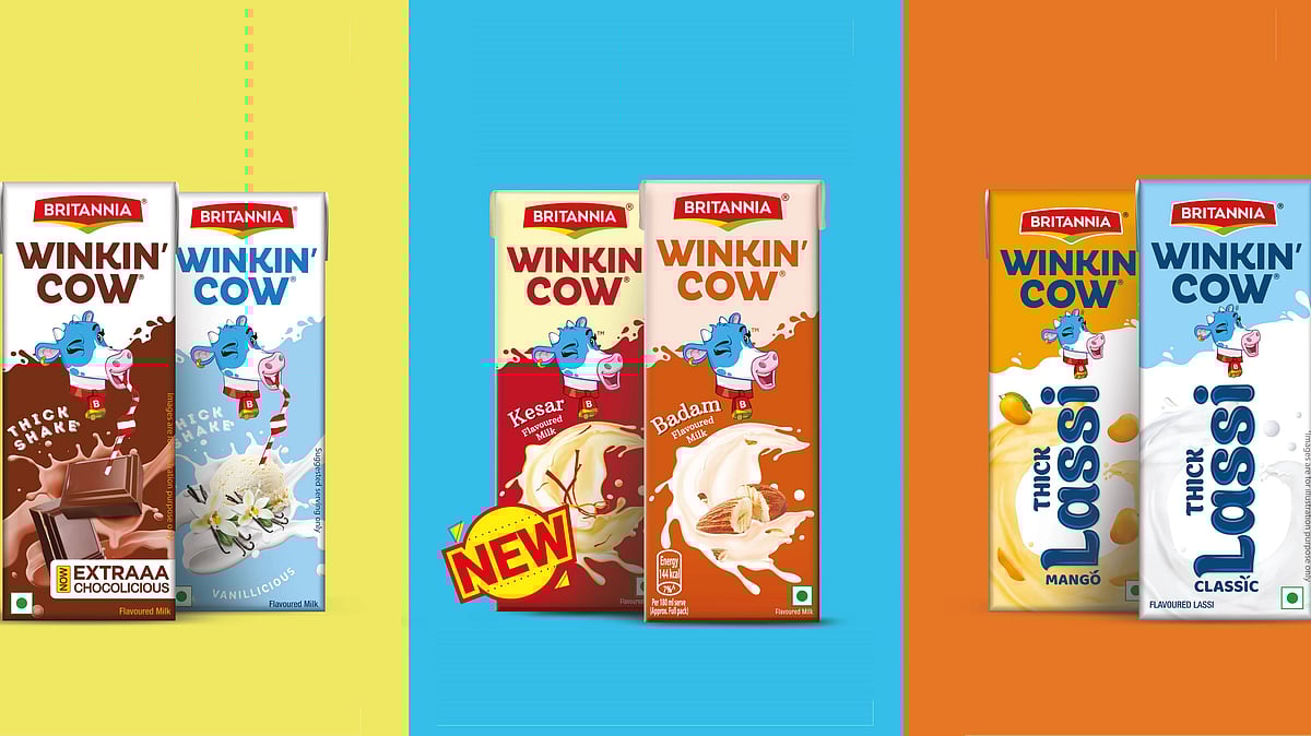 Britannia’s Winkin’ Cow clocks Rs100 crore revenue in FY 21-22