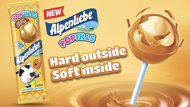 Alpenliebe launches the country’s first cream-filled caramel lollipop