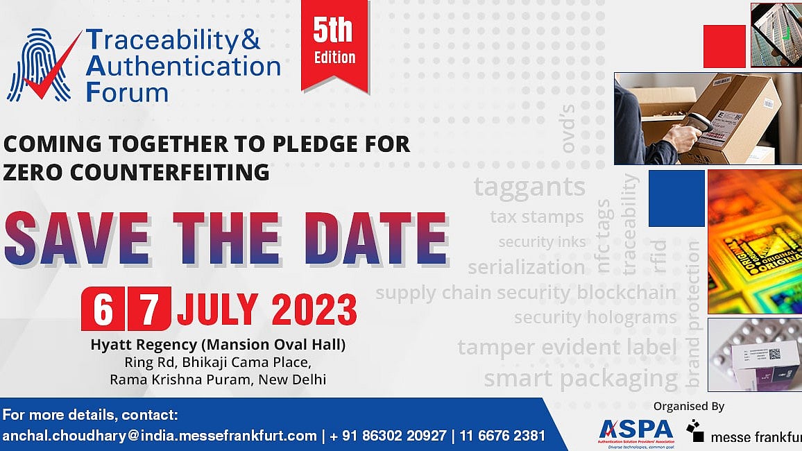 Indian authentication and traceability industry takes the pledge for zero counterfeiting