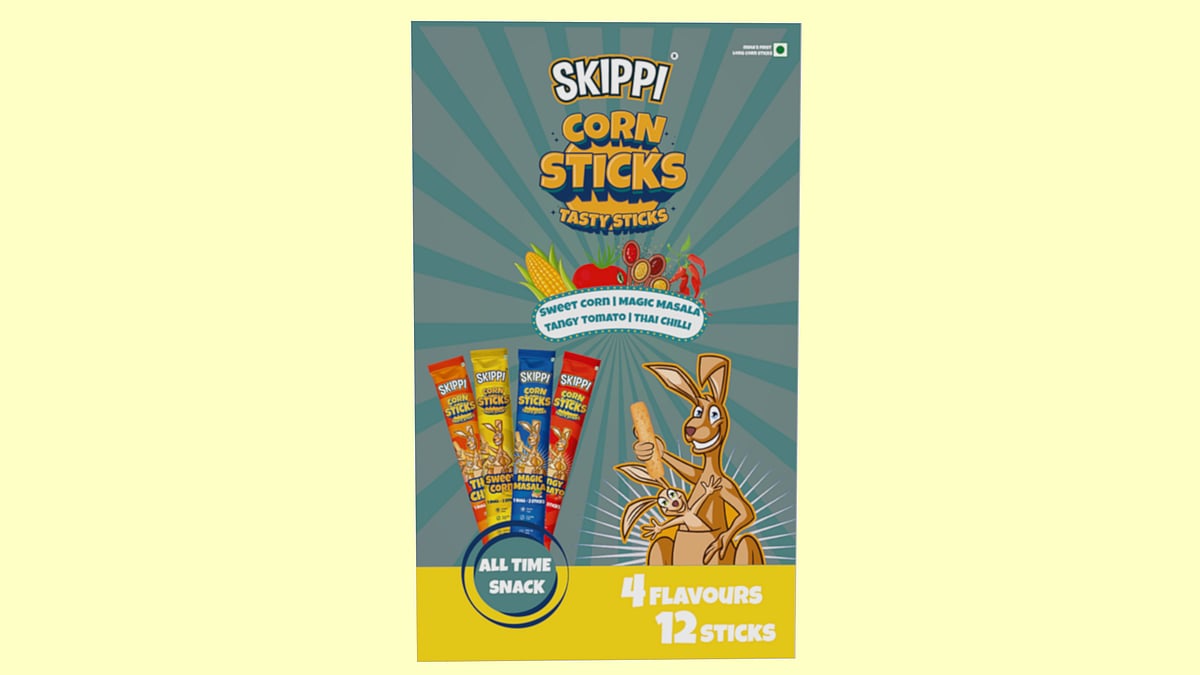 Skippi forays into a new FMCG range with the launch of Cornsticks