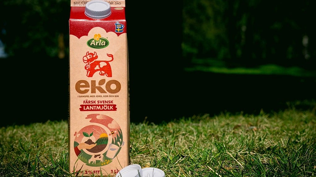Arla Foods explores fiber-based caps for milk cartons