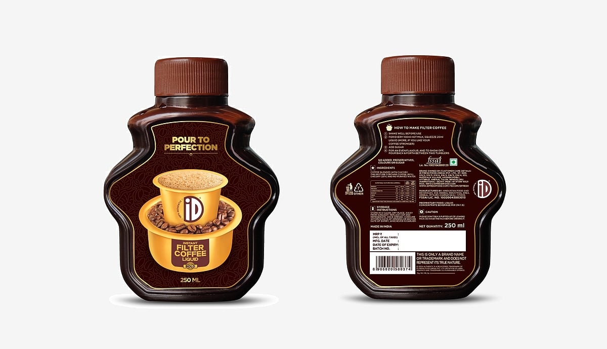 iD Fresh launches pour-to-perfection coffee liquid bottle