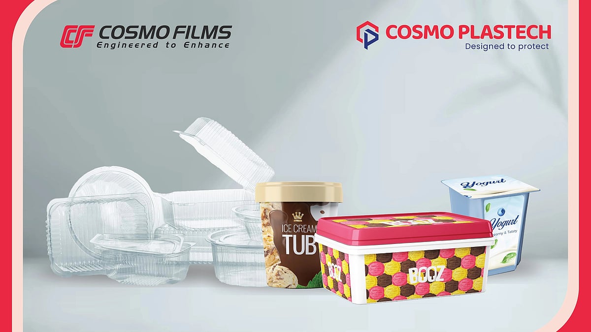 Cosmo First launches Cosmo Plastech – thin wall containers and sheets