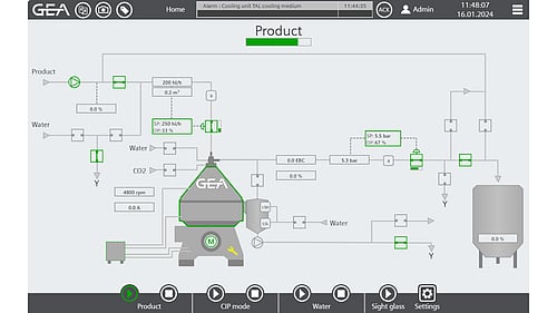 Fit for AI: GEA introduces new control system for centrifuges