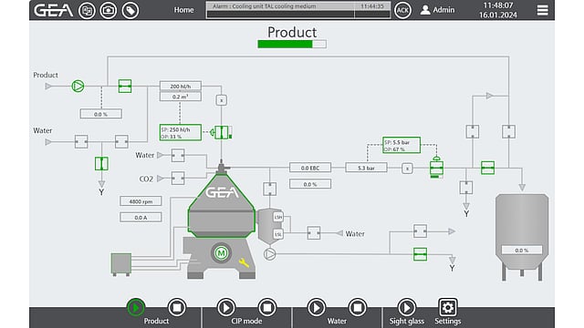 Fit for AI: GEA introduces new control system for centrifuges