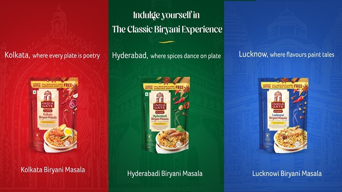 India Gate Foods introduces classic biryani masalas in three regional ...
