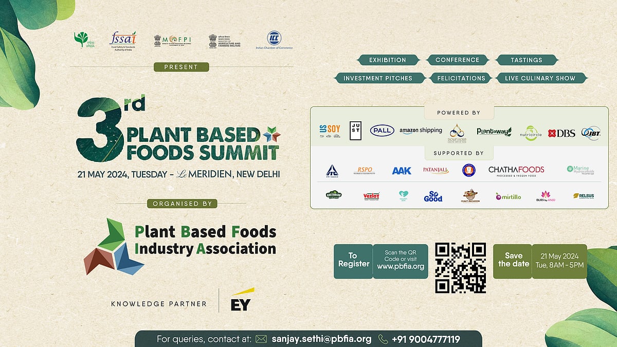 Plant Based Foods Industry Association gears up for 3rd Plant Based ...