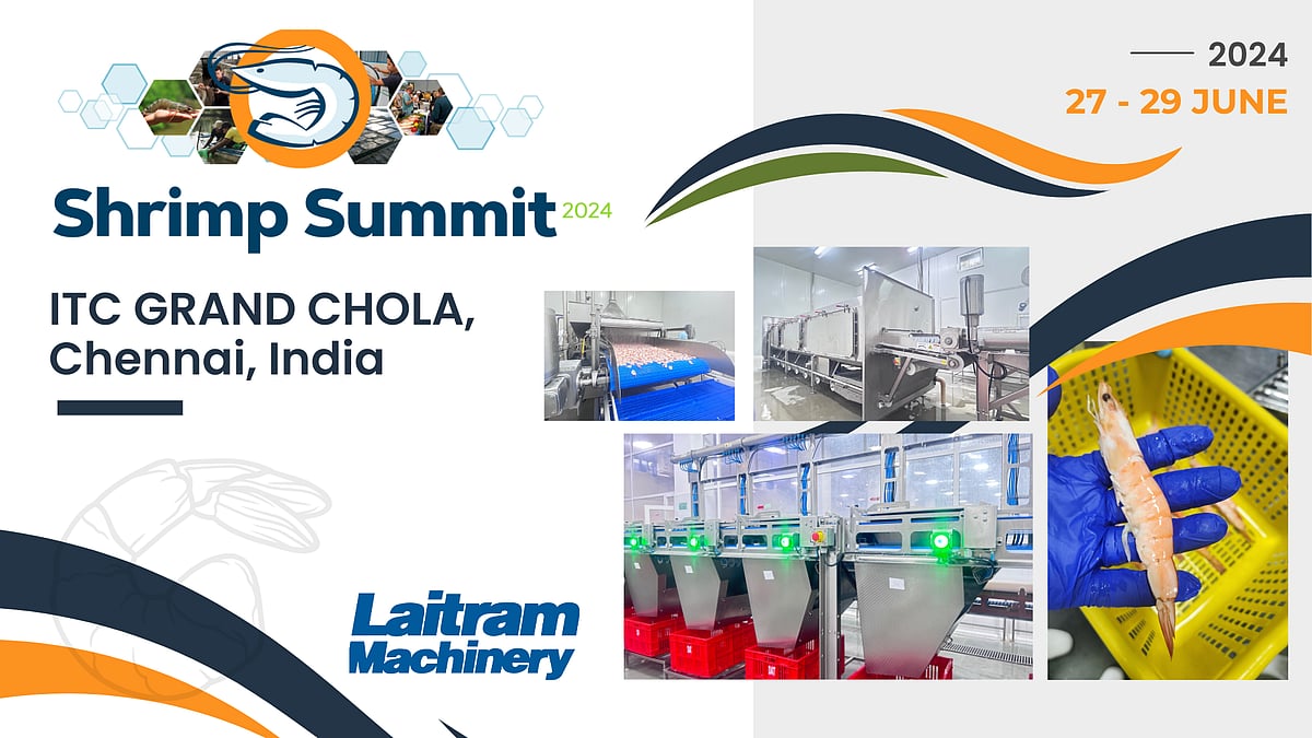 Laitram Machinery to showcase innovative shrimp processing solutions ...