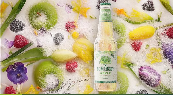 Somersby launches its first global artist collaboration with floral ...