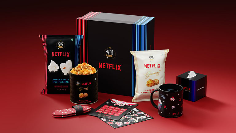 4700BC introduces new gourmet popcorn range in collaboration with Netflix