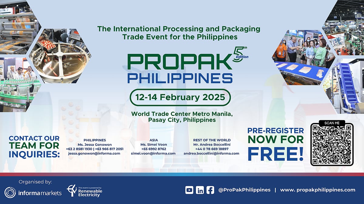 ProPak Philippines - 12-14 February 2025 at the World Trade Center ...