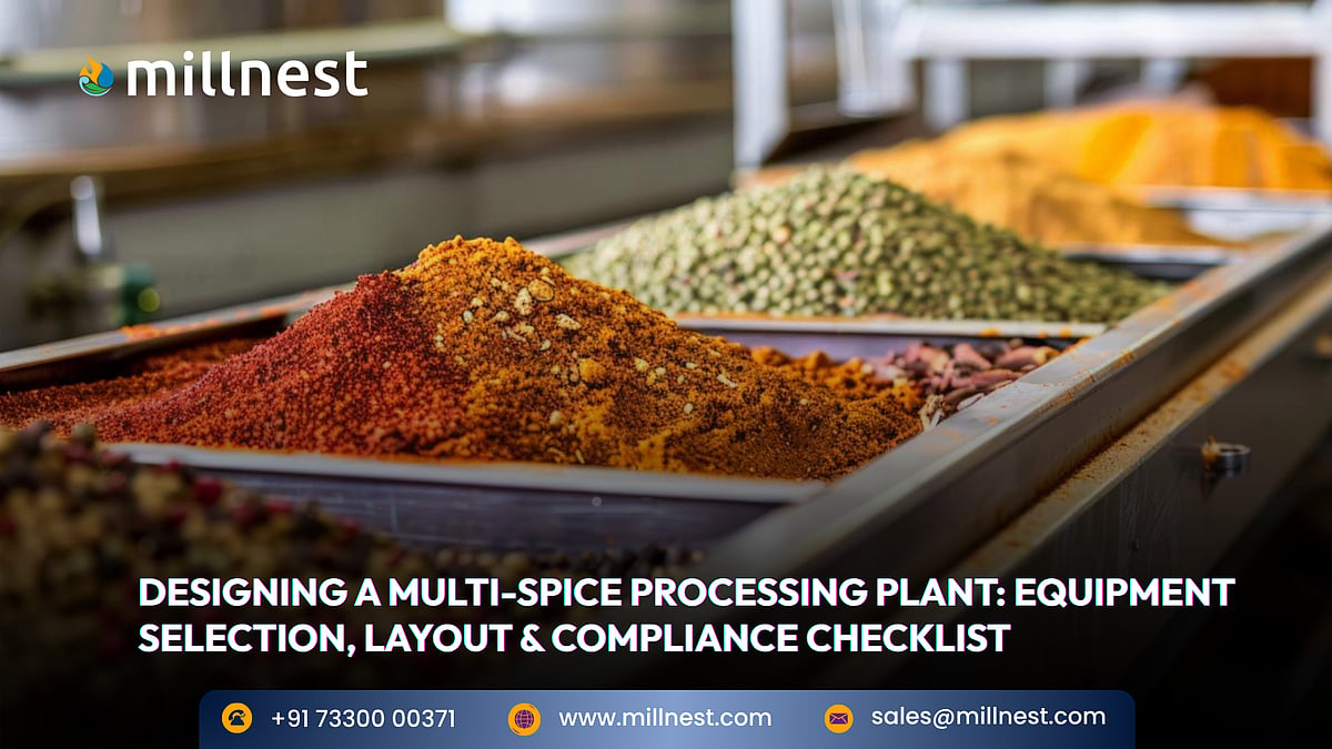 Designing a Multi-Spice Processing Plant: Equipment, Layout ...