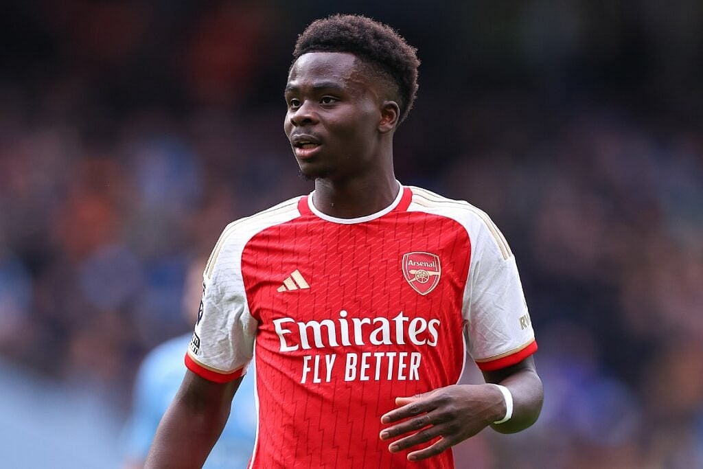 The six crucial Arsenal fixtures Bukayo Saka could miss after nightmare ...