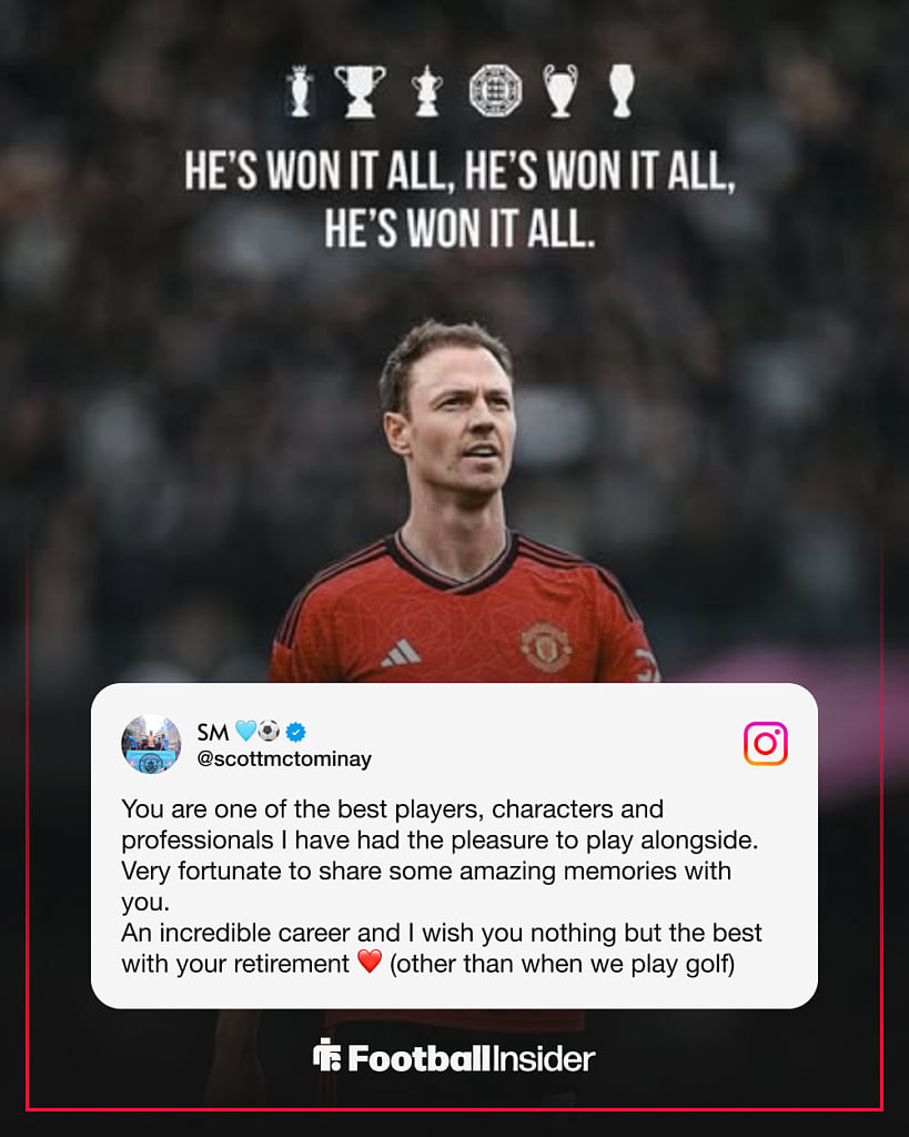 Scott McTominay sends 'amazing' message as Man United star waves goodbye