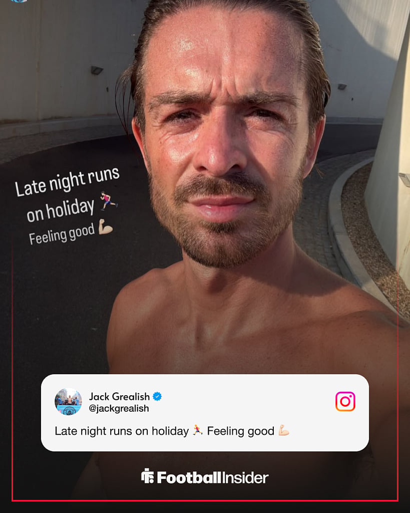 Jack Grealish posts update away from Man City after Club World Cup axe
