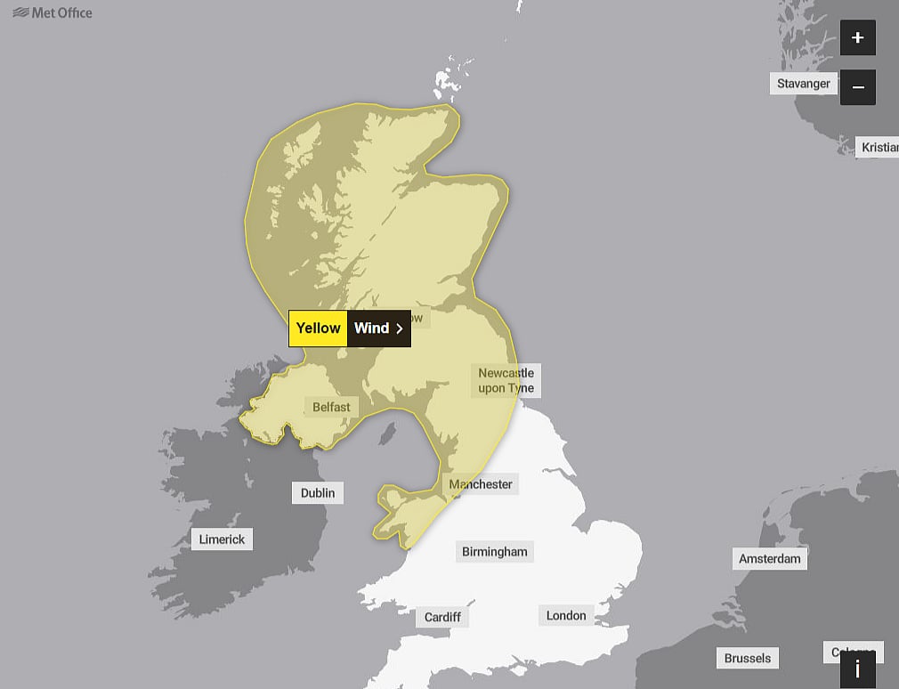 Celtic and Rangers Postponement Latest as Met Office Issues new Weather ...