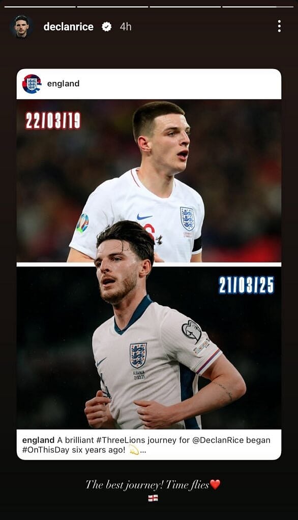 Arsenal star Declan Rice hails 'best journey' as Ireland to England ...