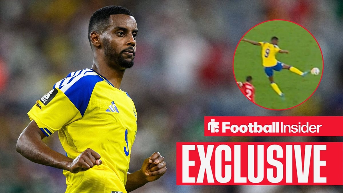 Keith Hackett wowed by '1 in 100' Alexander Isak incident in Sweden vs ...