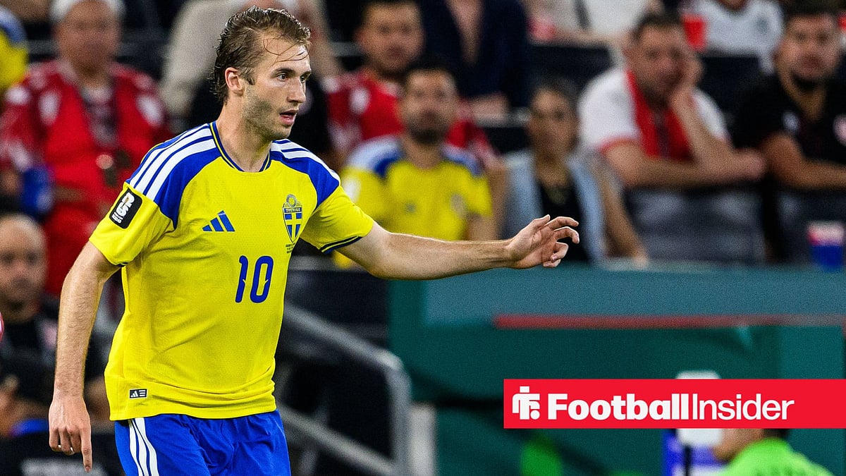 Benjamin Nygren's transfer value sinks by £5m after anonymous Sweden ...