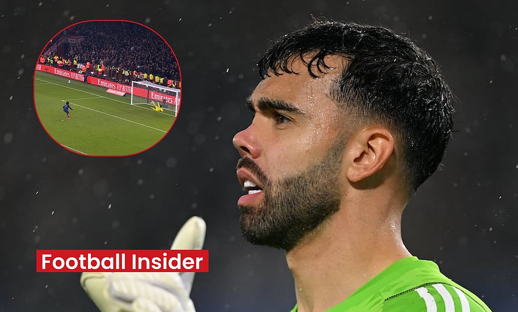 Arsenal fans stunned by what they saw from David Raya in unexpected twist