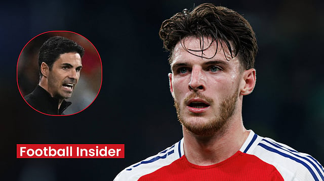 Declan Rice sends three-word message to Arsenal fans after post-match ...