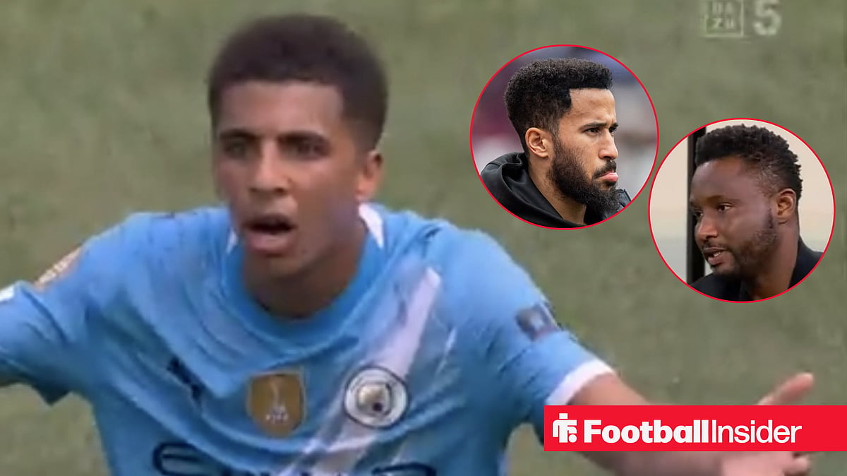 Andros Townsend offers to 'fight' John Obi Mikel over Man City red card ...