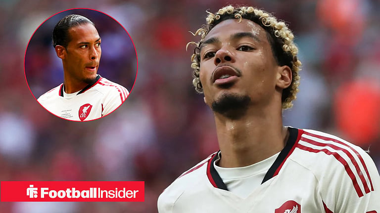 Van Dijk reacts to Hugo Ekitike's three-word message after 'brilliant ...