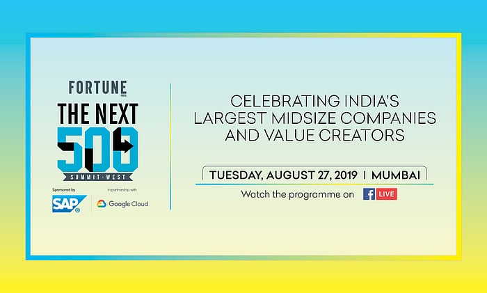 Recognising India’s largest midsize companies at the Fortune India Next ...