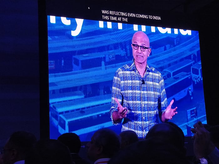 Nadella focusses on the role of developers at Microsoft summit ...
