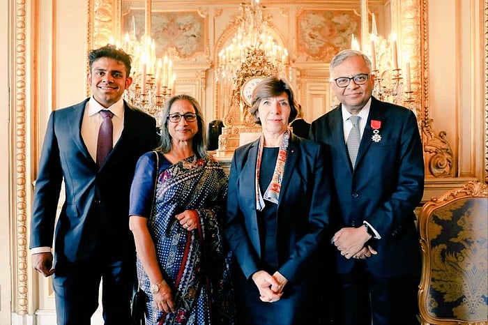 Tata Group chief N Chandrasekaran conferred France’s highest civilian ...