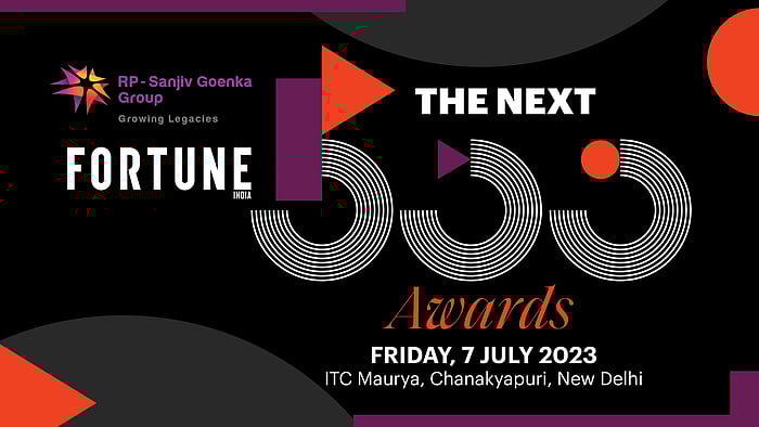 Fortune India's The Next 500 event & awards ceremony on July 7 in New ...