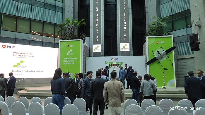 IdeaForge makes blockbuster debut; lists at 94% premium | Fortune India