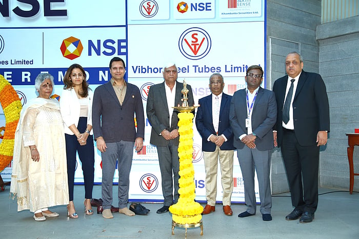 Vibhor Steel Tubes makes blockbuster debut; lists at 181% premium over ...