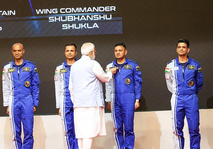 Gaganyaan Mission: PM unveils astronauts’ names for India’s 1st human ...