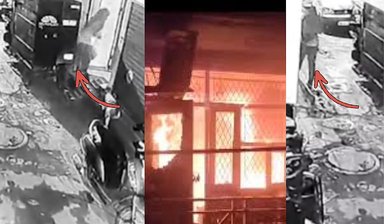 Delhi Govindpuri Fire : आग लागली की लावली? CCTV मध्ये संशयास्पद महिला ...