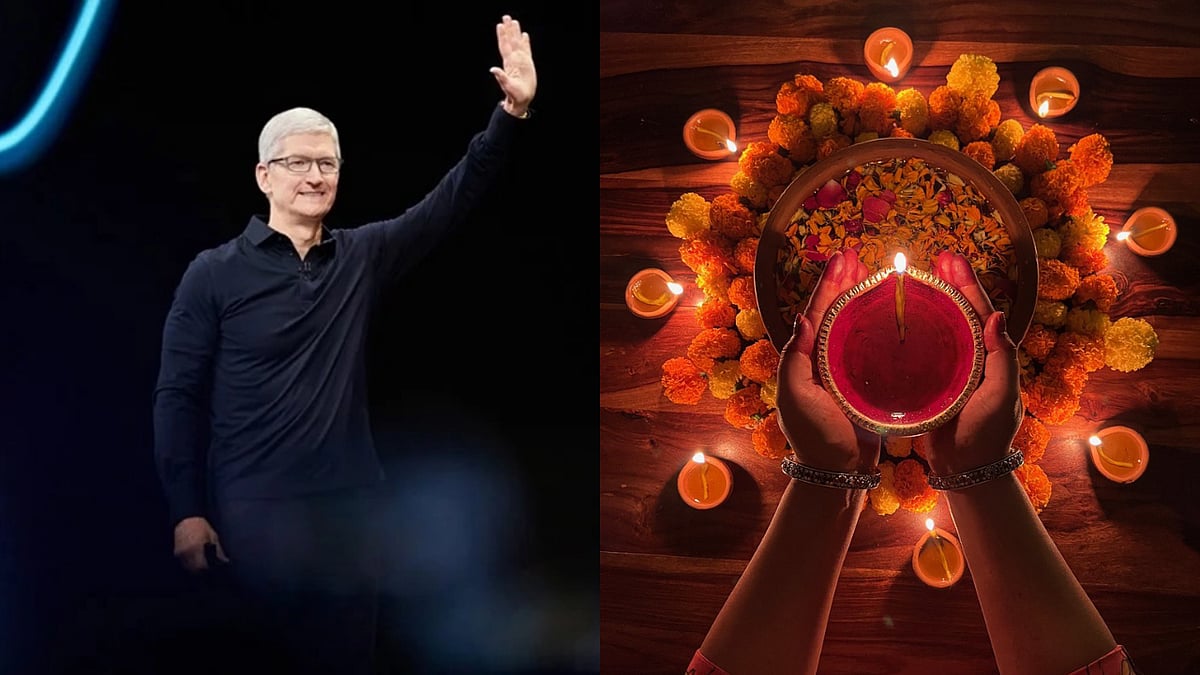 Apple CEO Tim Cook Shares 'Stunning' Diwali Photo Taken By Mumbai-based ...