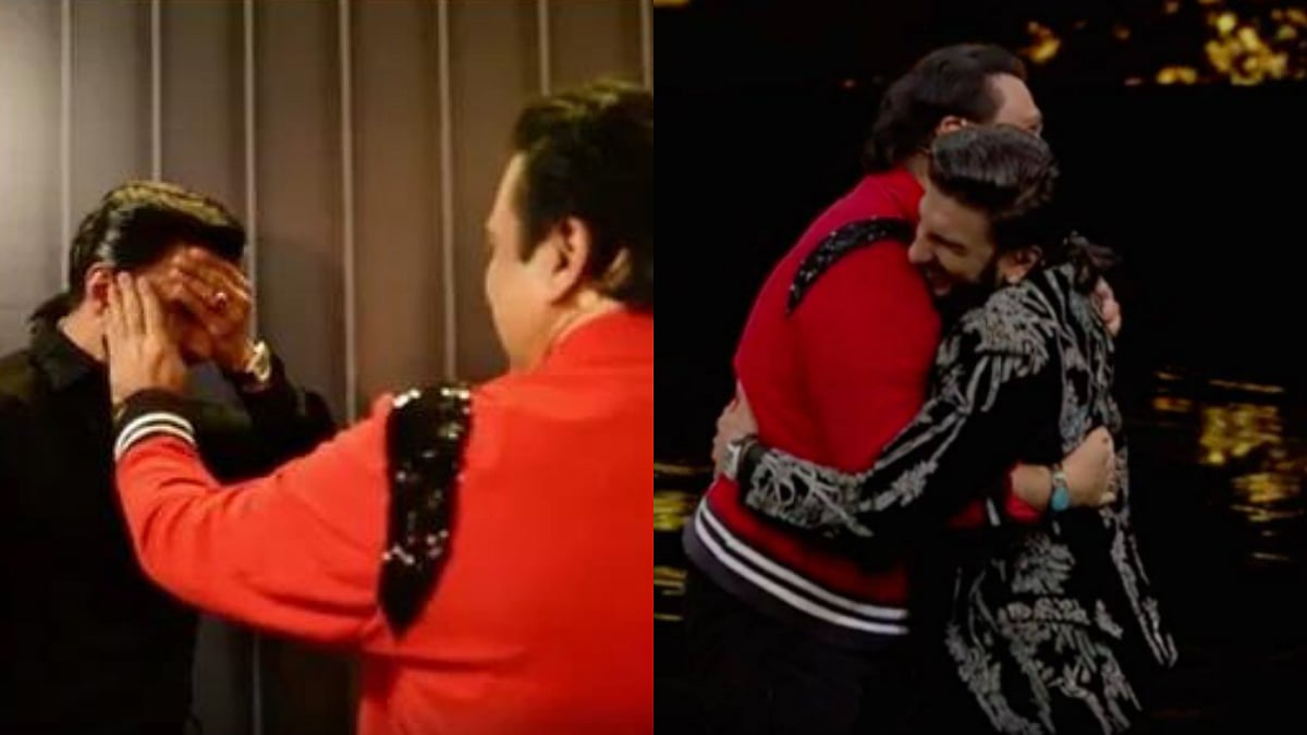 Watch: Ranveer Singh breaks down in tears after meeting his 'God' Govinda