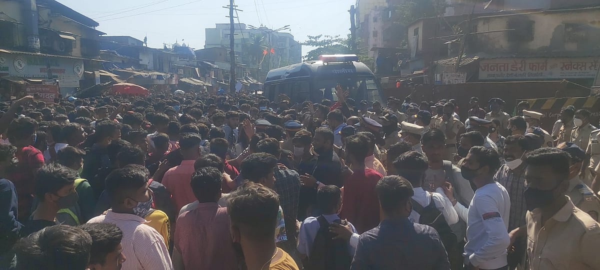 Maharashtra: Students protest demanding cancellation of 10th and 12th ...