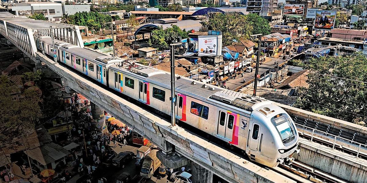 Mumbai: MMRDA completes track laying work on Metro Line 2A and 7