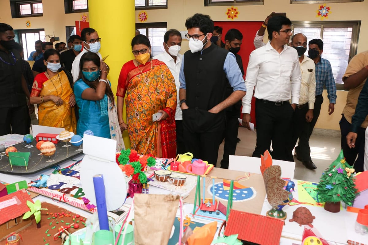 Mumbai: Aaditya Thackeray inaugurates several facilities in BMC-run schools